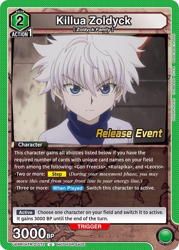 Killua Zoldyck (072) - UEX04BT: HUNTER X HUNTER Vol.2 Release Event ...