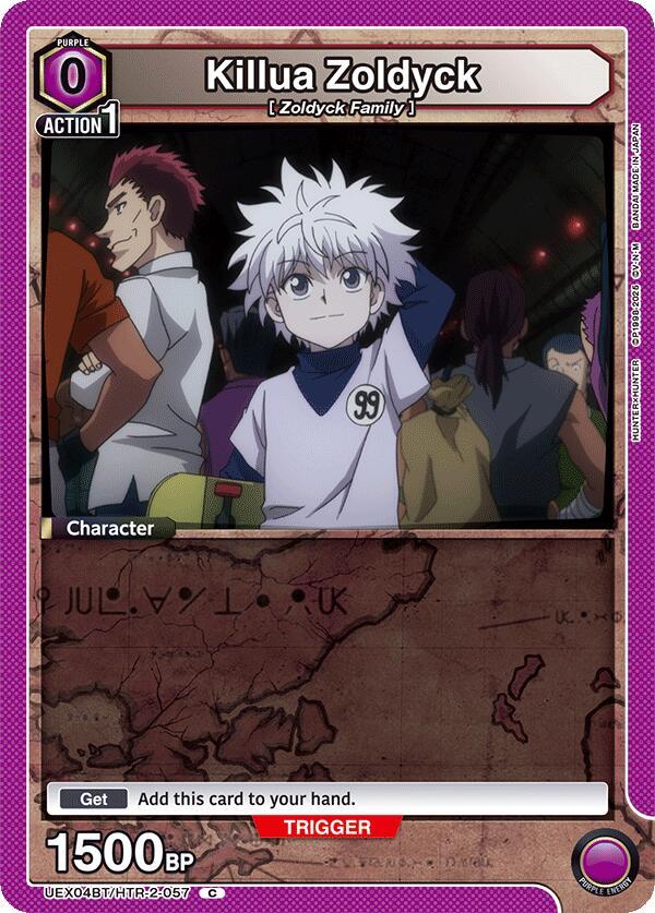 Killua Zoldyck (057) (Box Topper Foil) - UEX04BT: HUNTER X HUNTER Vol.2 ...
