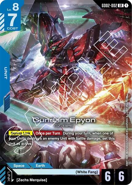Gundam Epyon - Dual Impact - Gundam Card Game - TCGplayer.com