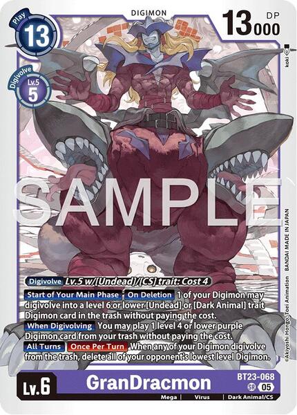 GranDracmon - Hackers' Slumber - Digimon Card Game - TCGplayer.com