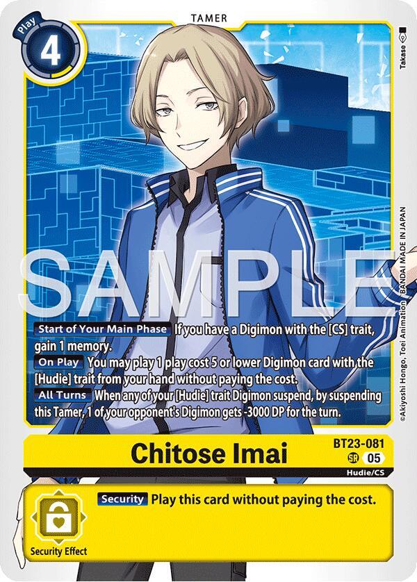 Chitose Imai - Hackers' Slumber - Digimon Card Game - TCGplayer.com