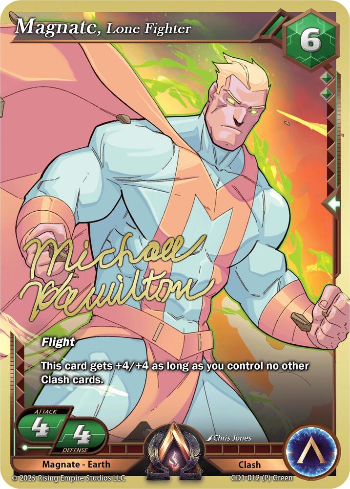 Magnate, Lone Fighter - Champion Deck: Michael Hamilton - Alpha Clash ...