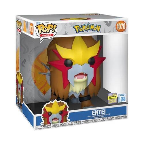 Pokemon: Entei 10" (2025 Convention Exclusive) - Pop! Vinyl - Funko ...
