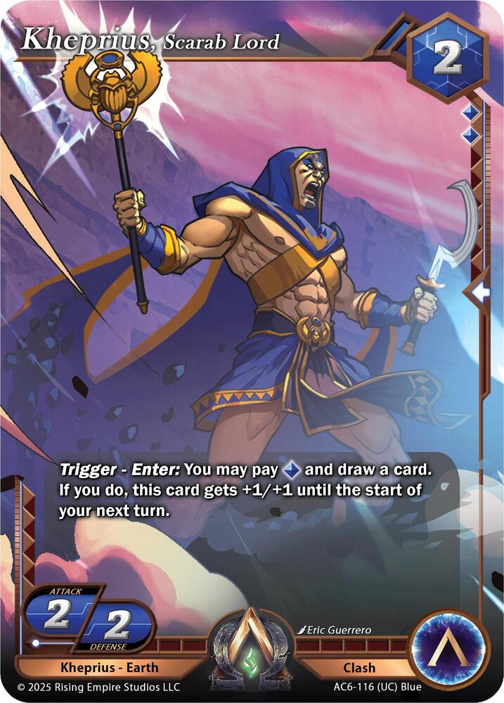 Kheprius, Scarab Lord - Echoes of Eternity - Alpha Clash - TCGplayer.com