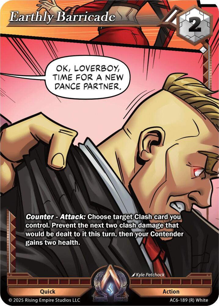 Earthly Barricade - Echoes of Eternity - Alpha Clash - TCGplayer.com