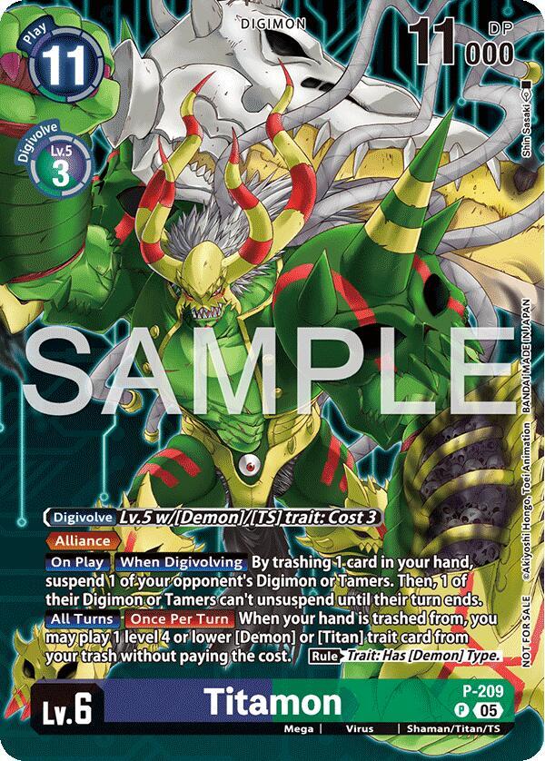 Titamon (Hacker's Slumber Box Promotion Pack) - Digimon Promotion Cards - Digimon Card Game ...