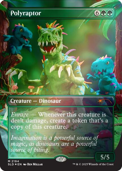 Polyraptor (Rainbow Foil) - Secret Lair Drop Series - Magic: The ...