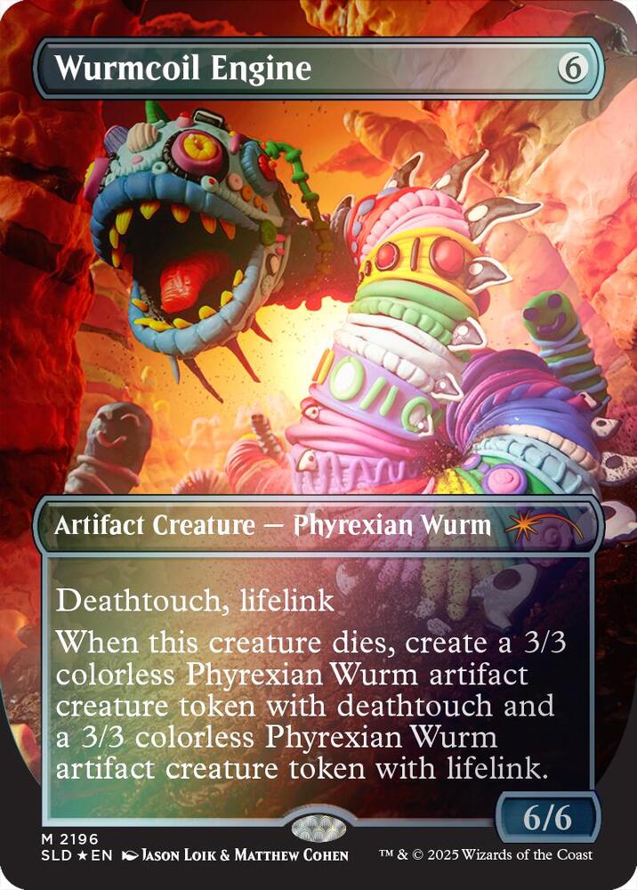 Wurmcoil Engine (2196) (Rainbow Foil) - Secret Lair Drop Series - Magic ...