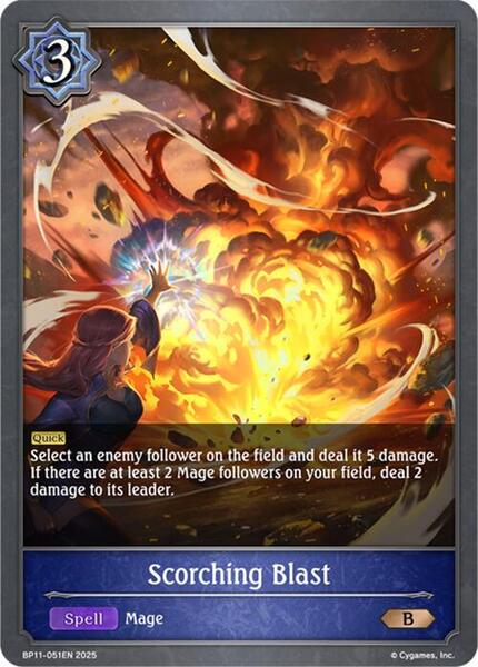 Scorching Blast - BP11: Bullet of Fate - Shadowverse: Evolve - TCGplayer.com