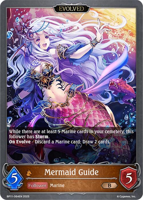 Mermaid Guide (Evolved) - BP11: Bullet of Fate - Shadowverse: Evolve - TCGplayer.com