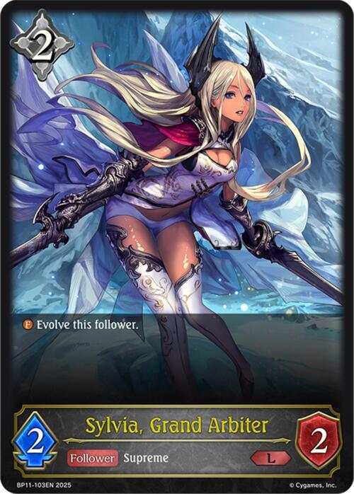 Sylvia, Grand Arbiter - BP11: Bullet of Fate - Shadowverse: Evolve - TCGplayer.com