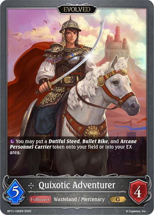 Quixotic Adventurer (Evolved) - BP11: Bullet of Fate - Shadowverse: Evolve - TCGplayer.com