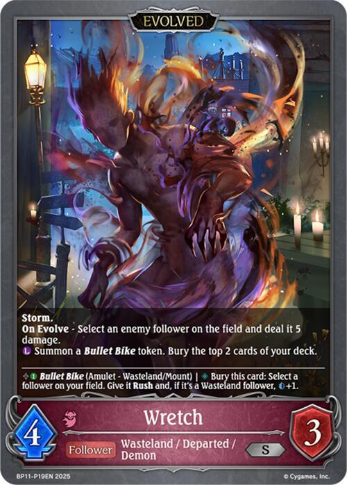 Wretch (Evolved) - P19 (Foil) - BP11: Bullet of Fate - Shadowverse: Evolve - TCGplayer.com