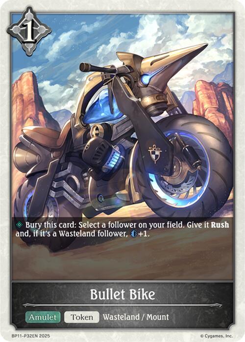 Bullet Bike - P32 (Foil) - BP11: Bullet of Fate - Shadowverse: Evolve - TCGplayer.com