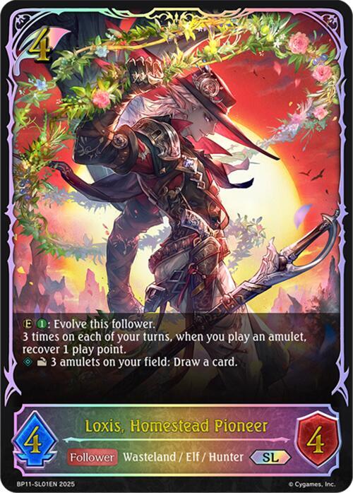Loxis, Homestead Pioneer (SL) - BP11: Bullet of Fate - Shadowverse ...