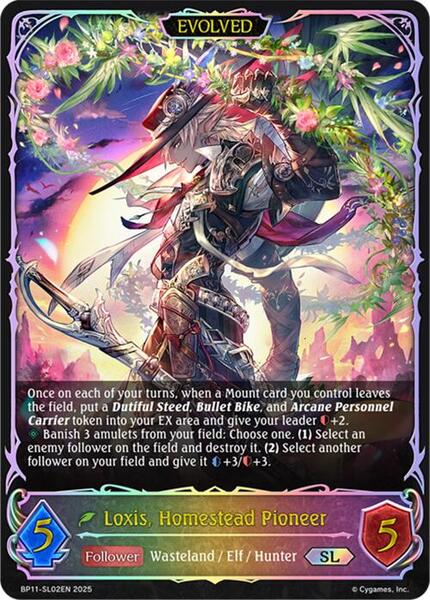 Loxis, Homestead Pioneer (Evolved) (SL) - BP11: Bullet of Fate - Shadowverse: Evolve - TCGplayer.com
