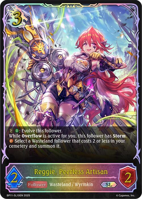 Reggie, Peerless Artisan (SL) - BP11: Bullet of Fate - Shadowverse: Evolve - TCGplayer.com