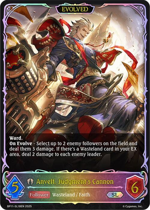 Anvelt, Judgment's Cannon (Evolved) (SL) - BP11: Bullet of Fate ...