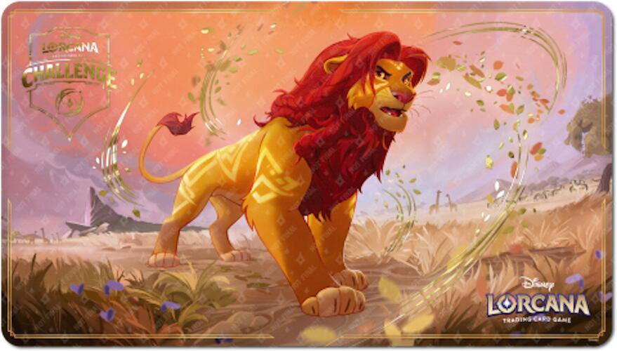 Disney Lorcana: Simba - Pride Protector Foil Playmat (Disney Lorcana ...