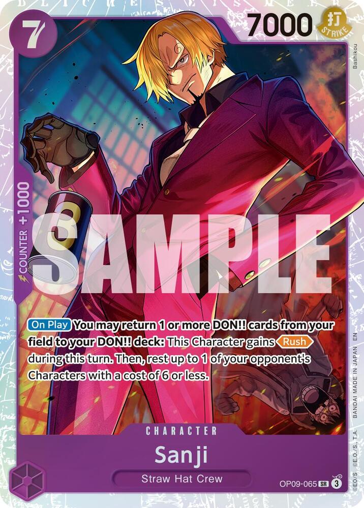 Sanji - OP09-065 (Reprint) - Premium Booster -The Best- Vol. 2 - One Piece Card Game - TCGplayer.com