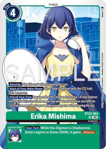 Erika Mishima - Hackers' Slumber - Digimon Card Game - TCGplayer.com