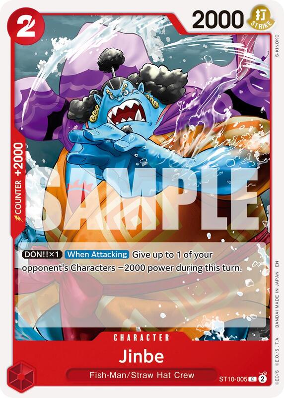 Jinbe - ST10-005 (Reprint) - Premium Booster -The Best- Vol. 2 - One Piece Card Game - TCGplayer.com