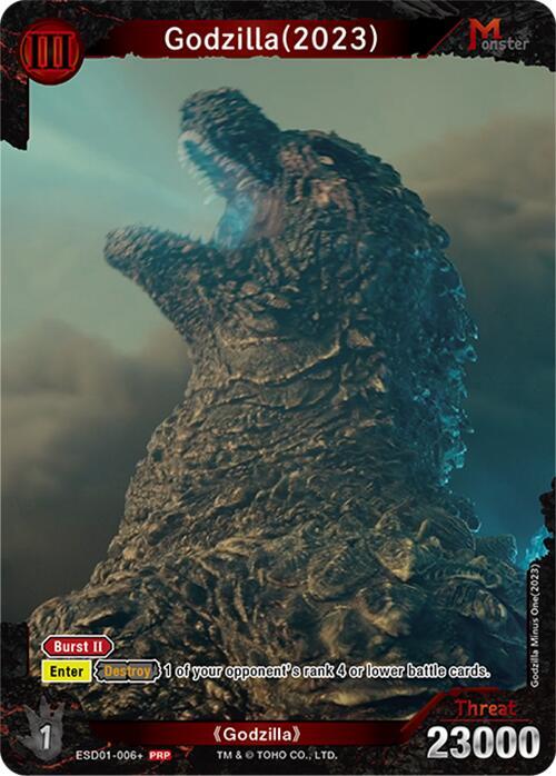 Godzilla(2023) (ESD01-006+) (Promotion Pack Vol.2) - Promo Cards ...