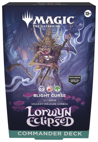 Lorwyn Eclipsed Commander Deck - Blight Curse - Commander: Lorwyn Eclipsed - Magic: The ...