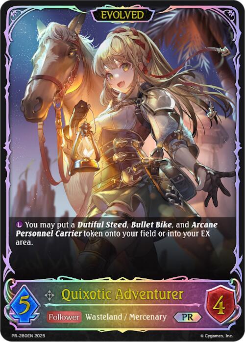 Quixotic Adventurer (Evolved) - Shadowverse: Evolve Promo Cards ...
