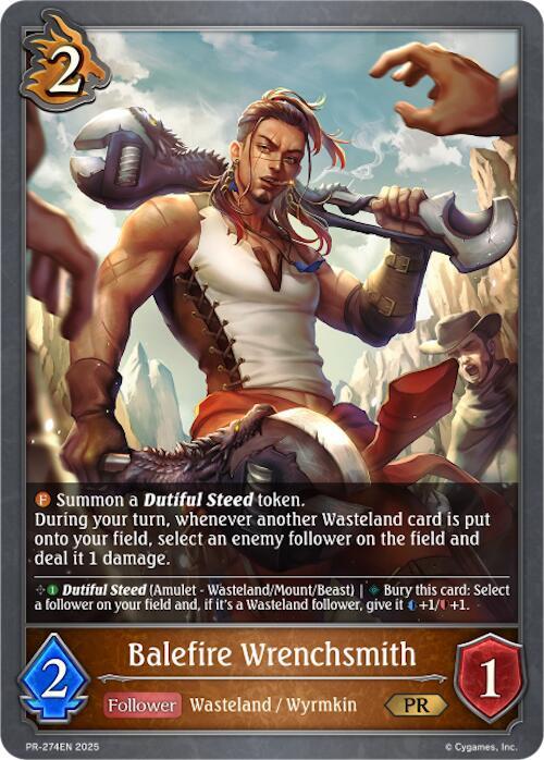 Balefire Wrenchsmith - Shadowverse: Evolve Promo Cards - Shadowverse ...