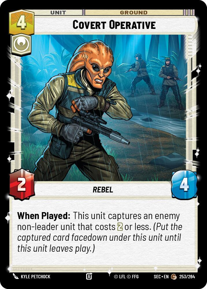 Covert Operative - Secrets of Power - Star Wars: Unlimited - TCGplayer.com