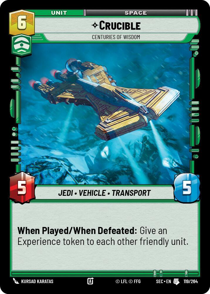 Crucible - Centuries of Wisdom - Secrets of Power - Star Wars: Unlimited - TCGplayer.com
