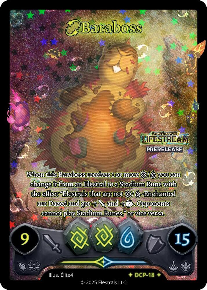 Baraboss - Divine Champions: Lifestream Promos - Elestrals - TCGplayer.com