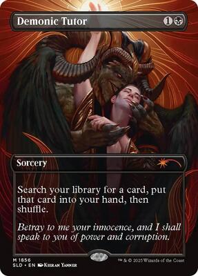 Demonic Tutor - Secret Lair Drop Series - Magic: The Gathering ...