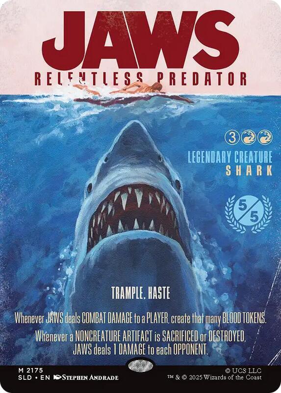 Jaws, Relentless Predator - Secret Lair Drop Series - Magic: The ...