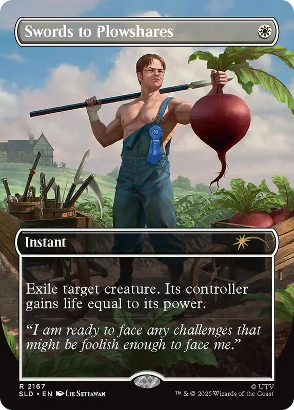 Dwight Schrute, Hay King - Heliod, Sun-Crowned - Secret Lair Drop ...