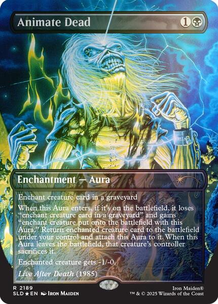 Animate Dead (Rainbow Foil) - Secret Lair Drop Series - Magic: The ...