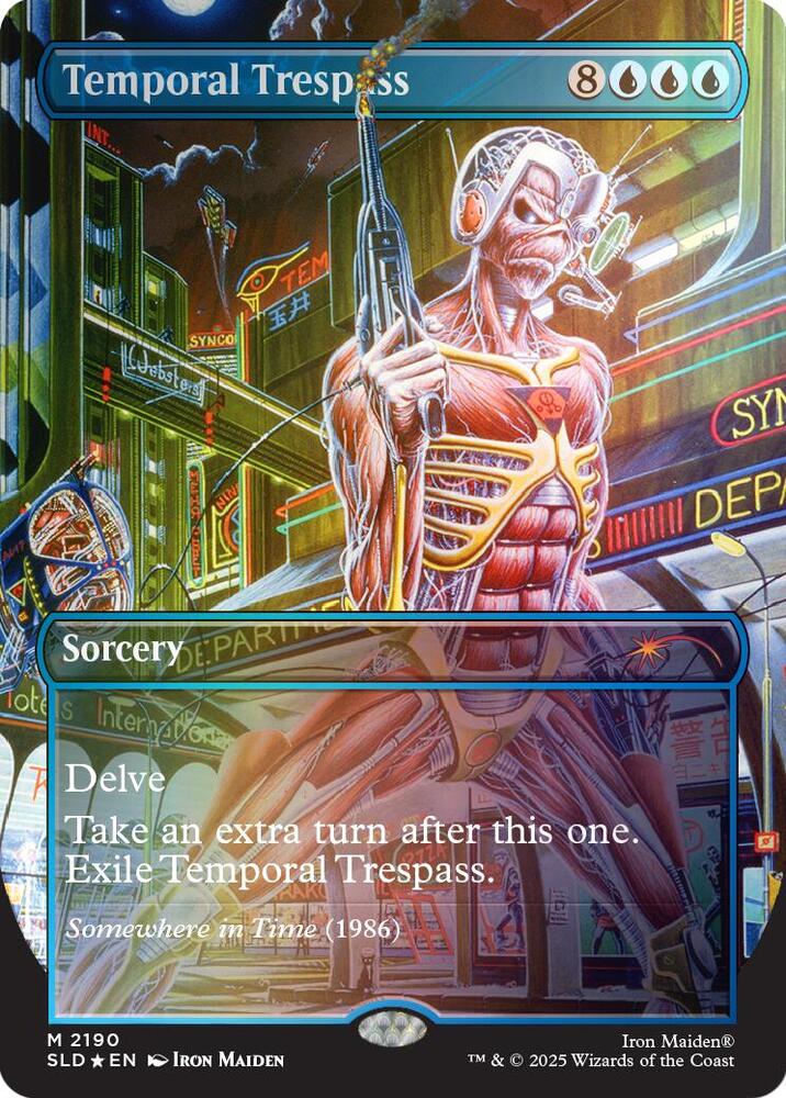 Temporal Trespass (Rainbow Foil) - Secret Lair Drop Series - Magic: The Gathering - TCGplayer.com