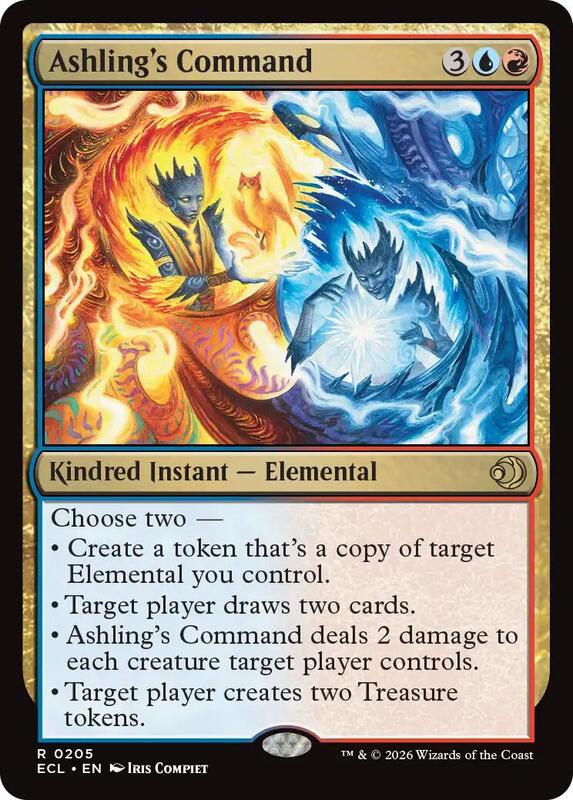 Ashling's Command - Lorwyn Eclipsed - Magic: The Gathering - TCGplayer.com