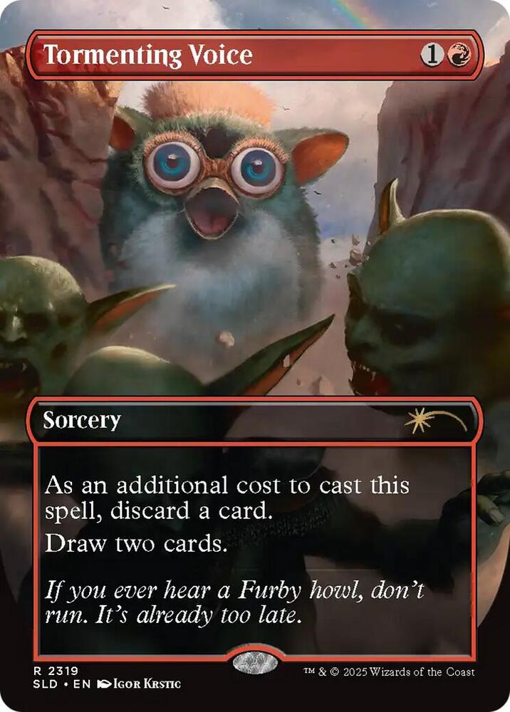 Tormenting Voice - Secret Lair Drop Series - Magic: The Gathering ...