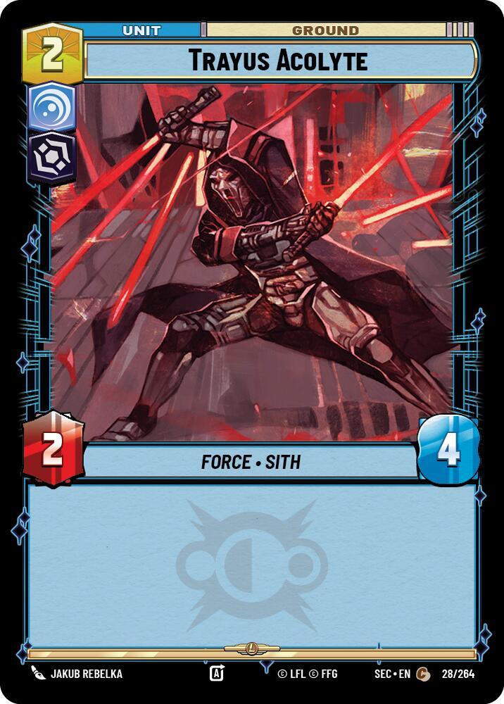 Trayus Acolyte - Secrets of Power - Star Wars: Unlimited - TCGplayer.com