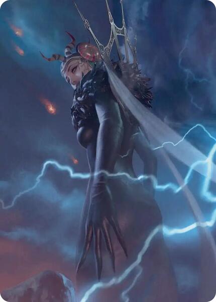 Edea, Possessed Sorceress Scene Art Card - Art Series: FINAL FANTASY ...