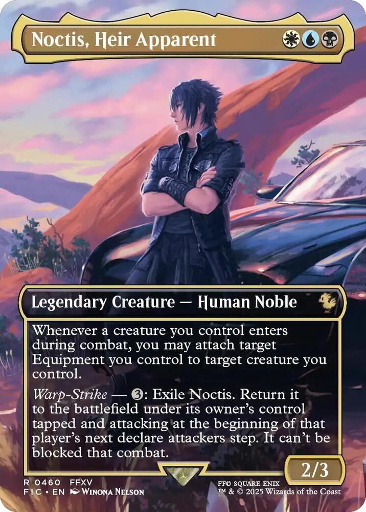 Noctis, Heir Apparent - Commander: FINAL FANTASY - Magic: The Gathering - TCGplayer.com