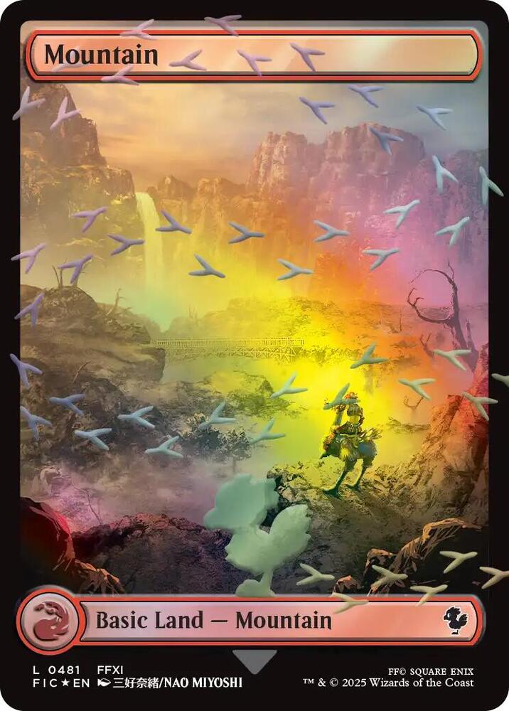 Mountain (Chocobo Track Foil) - Commander: FINAL FANTASY - Magic: The Gathering - TCGplayer.com
