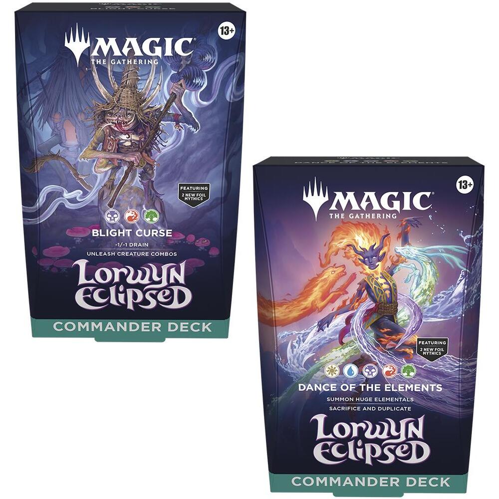Lorwyn Eclipsed Commander Decks [Set of 2] - Commander: Lorwyn Eclipsed - Magic: The Gathering ...