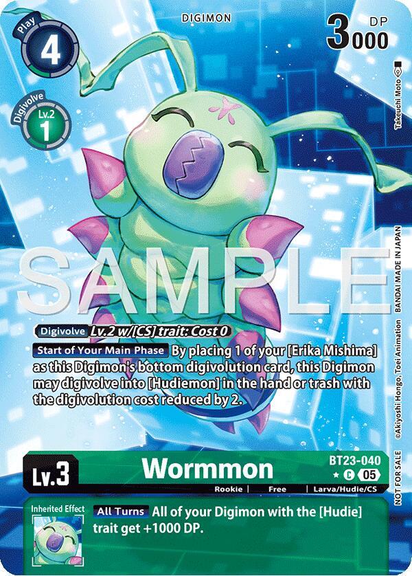 Wormmon (Hacker's Slumber Box Promotion Pack) - Hackers' Slumber - Digimon Card Game - TCGplayer.com