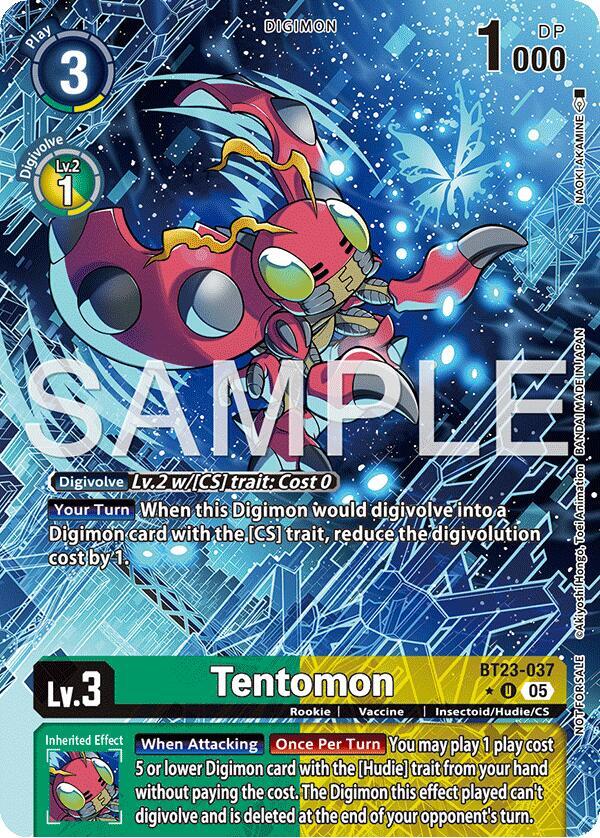 Tentomon (Hacker's Slumber Box Promotion Pack) - Hackers' Slumber - Digimon Card Game ...