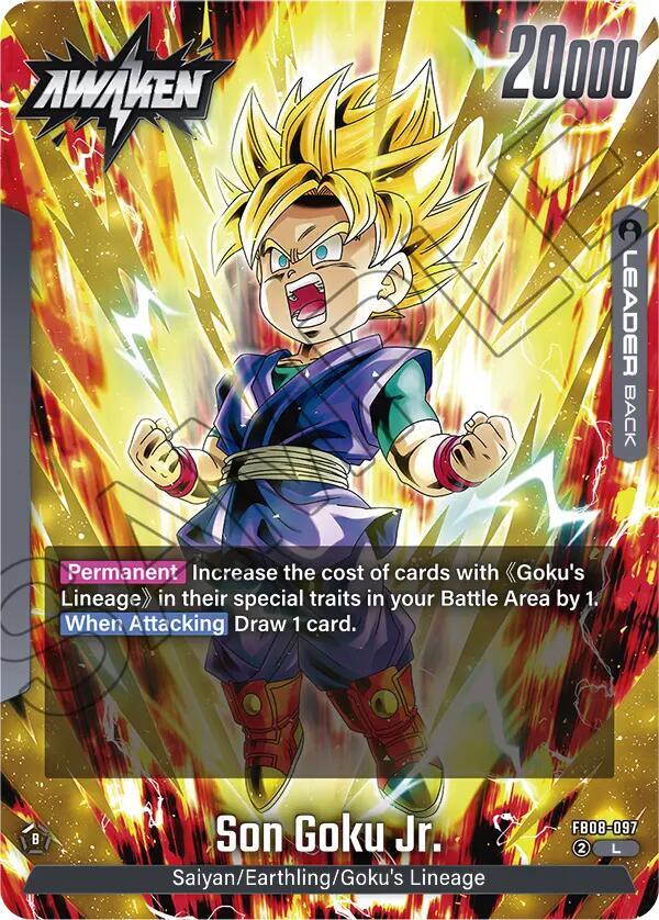 Son Goku Jr. - FB08-097 - Saiyan's Pride - Dragon Ball Super: Fusion ...