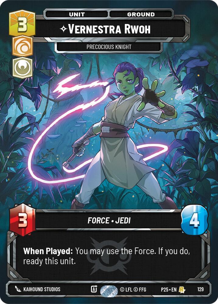 Vernestra Rwoh - Precocious Knight - Sector and Regional Promos: Season ...