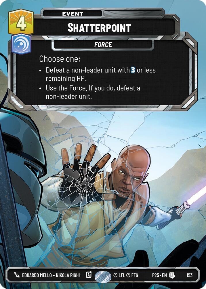 Shatterpoint - Sector and Regional Promos: Season 1 - Star Wars ...